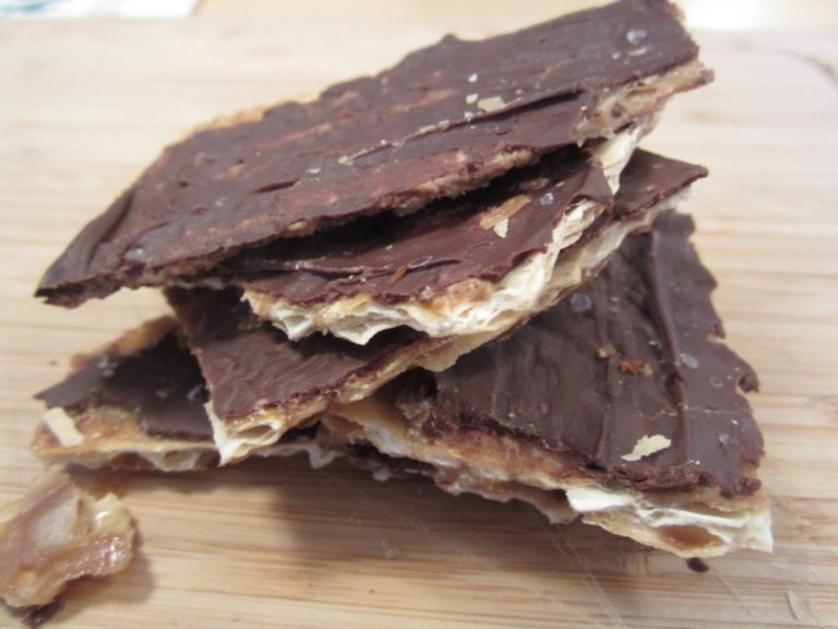 Matzoh Bark - My Judy the Foodie