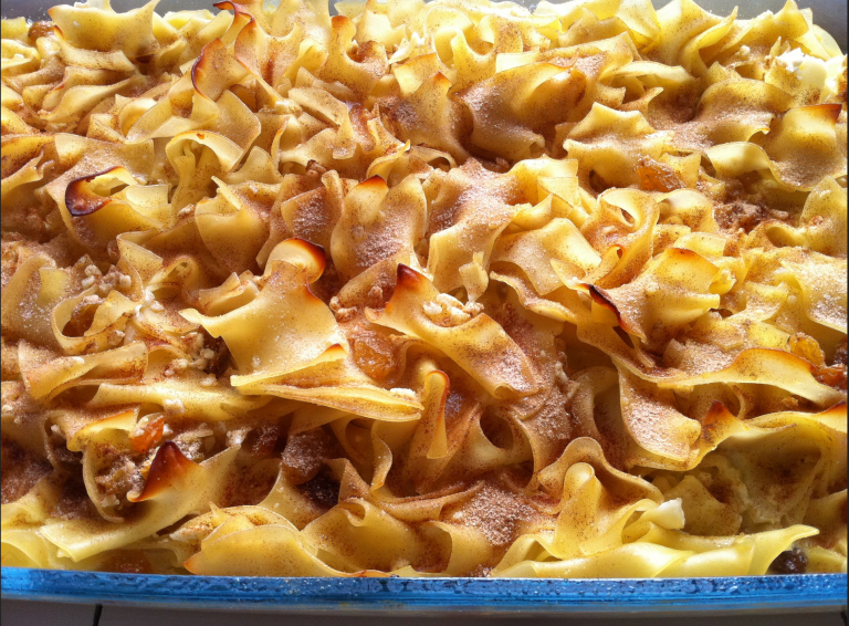 Noodle Kugel for Yom Kippur - My Judy the Foodie
